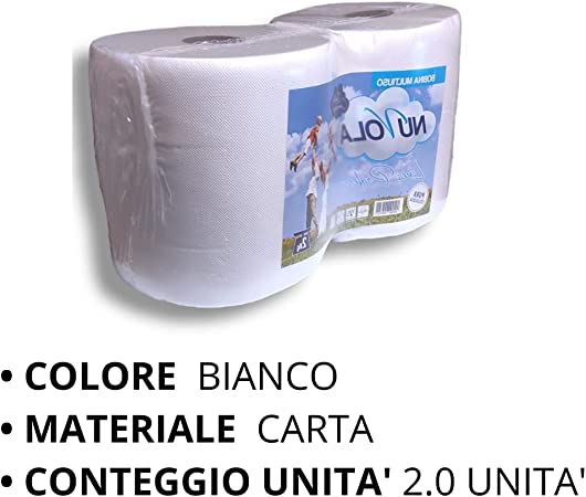 Rotoloni MAXI carta Asciugatutto Nuvola 2 Kg - strappi in cellulosa su ...